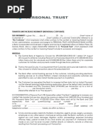 Transfer Reversal Request Form | PDF | Indemnity | Private Law