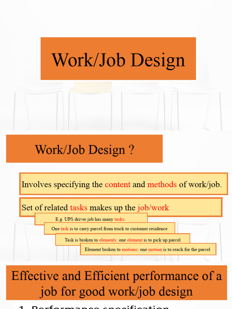 Topic 5_Job Design | PDF | Cognition | Business
