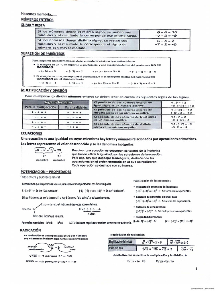 PDF Matemáticas Cuadernillo | PDF