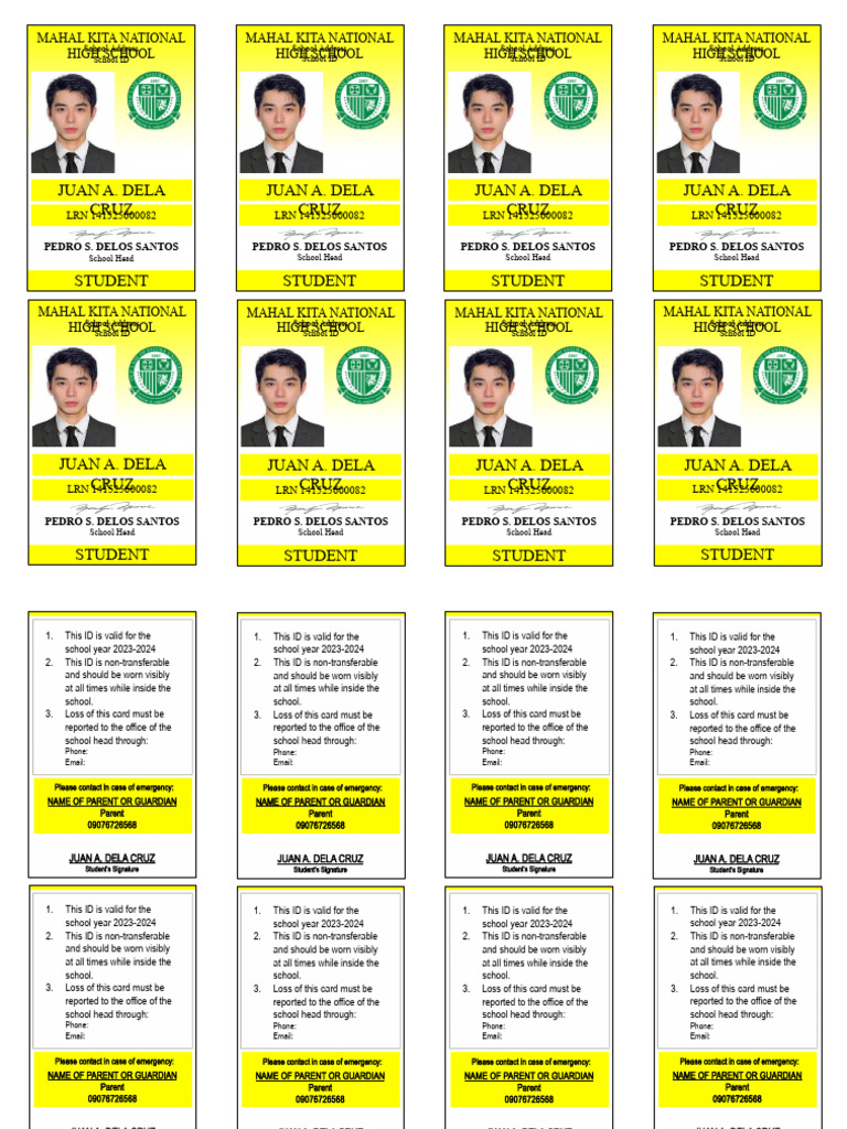 g8 Yellow Id Back2back | PDF | Government And Personhood | Applications ...