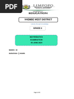 Worksheet 4 Numeric and Geometric Patterns Grade 8 Maths | PDF ...