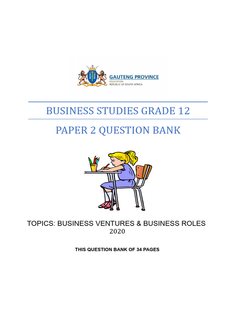 Paper 2 Question Bank | PDF | Leadership | Corporate Social Responsibility