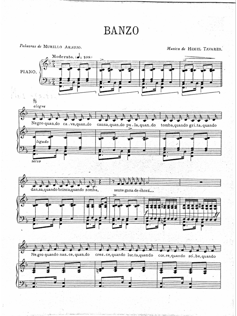 Banzo - Hekel Tavares | PDF