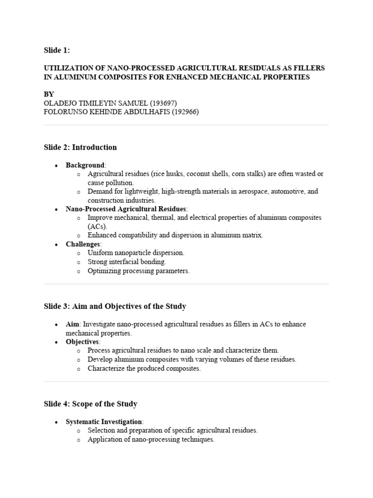 Slide 1 (1) | PDF | Composite Material | Applied And Interdisciplinary Physics