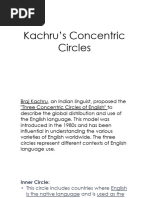 Kachru's Three Circles Model Revisited | PDF | English Language | Multilingualism