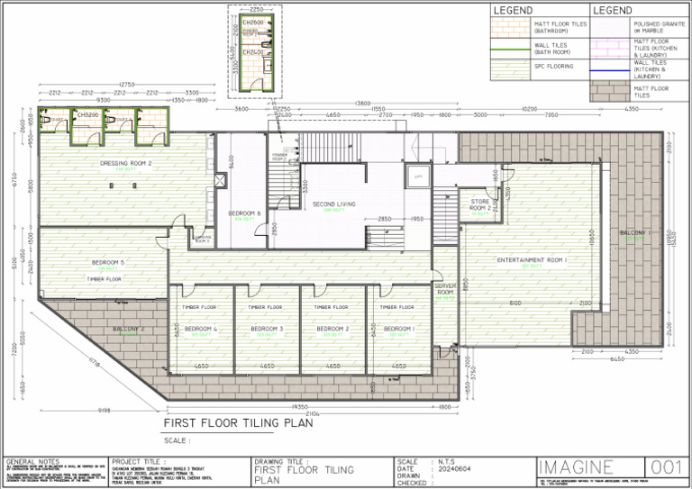 4-6-2024 TVB at 1stf Tiling Plan | PDF