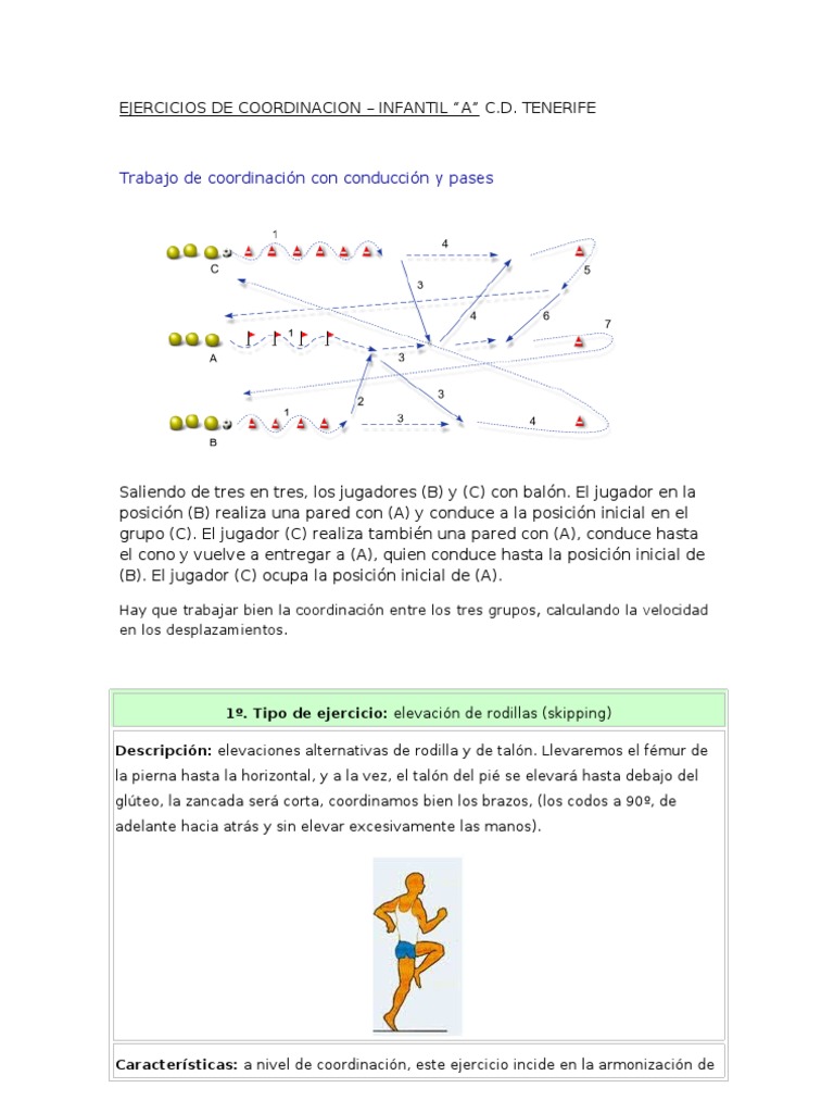 EJERCICIOS DE COORDINACION