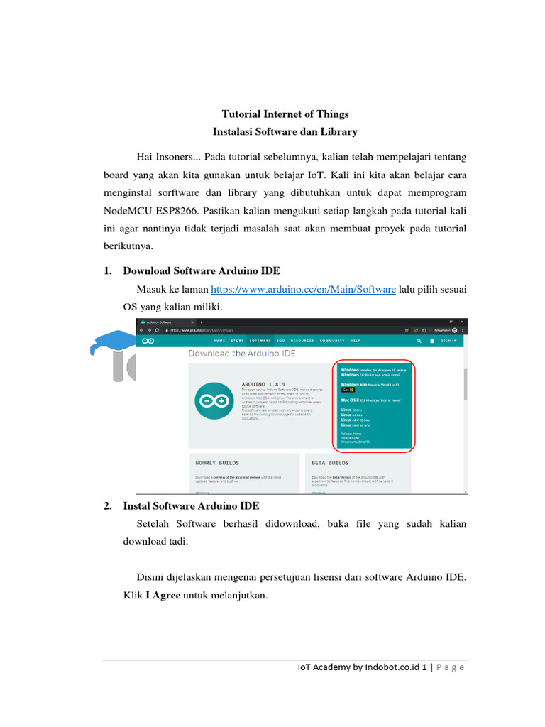 Instalasi Software Dan Library | PDF