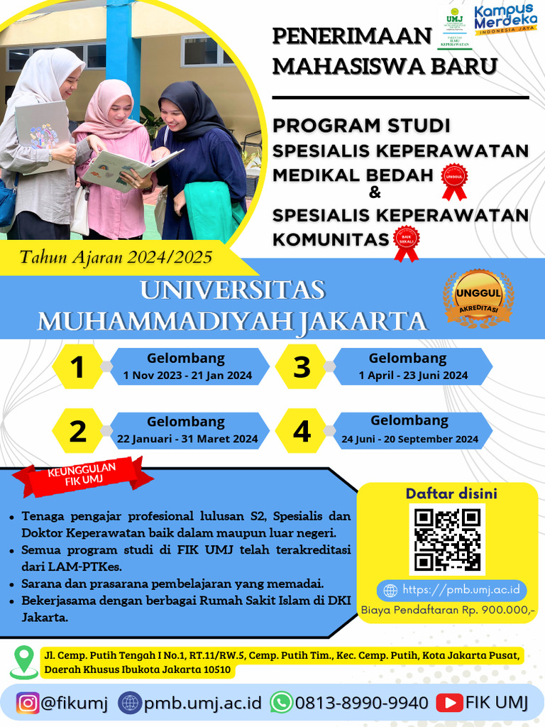 Brosur PMB FIK UMJ (Prodi Spesialis KMB & Spesiali - 240323 - 163620 | PDF
