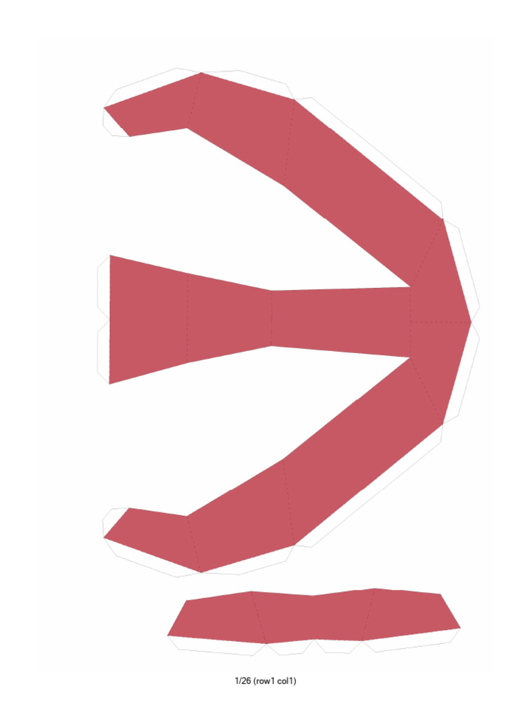 Inosuke Papercraft Mask Template | PDF