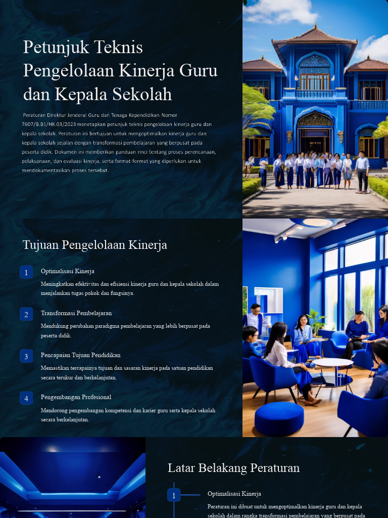 Juknis Penilaian Kinerja Guru Dan Kepala Sekolah | PDF