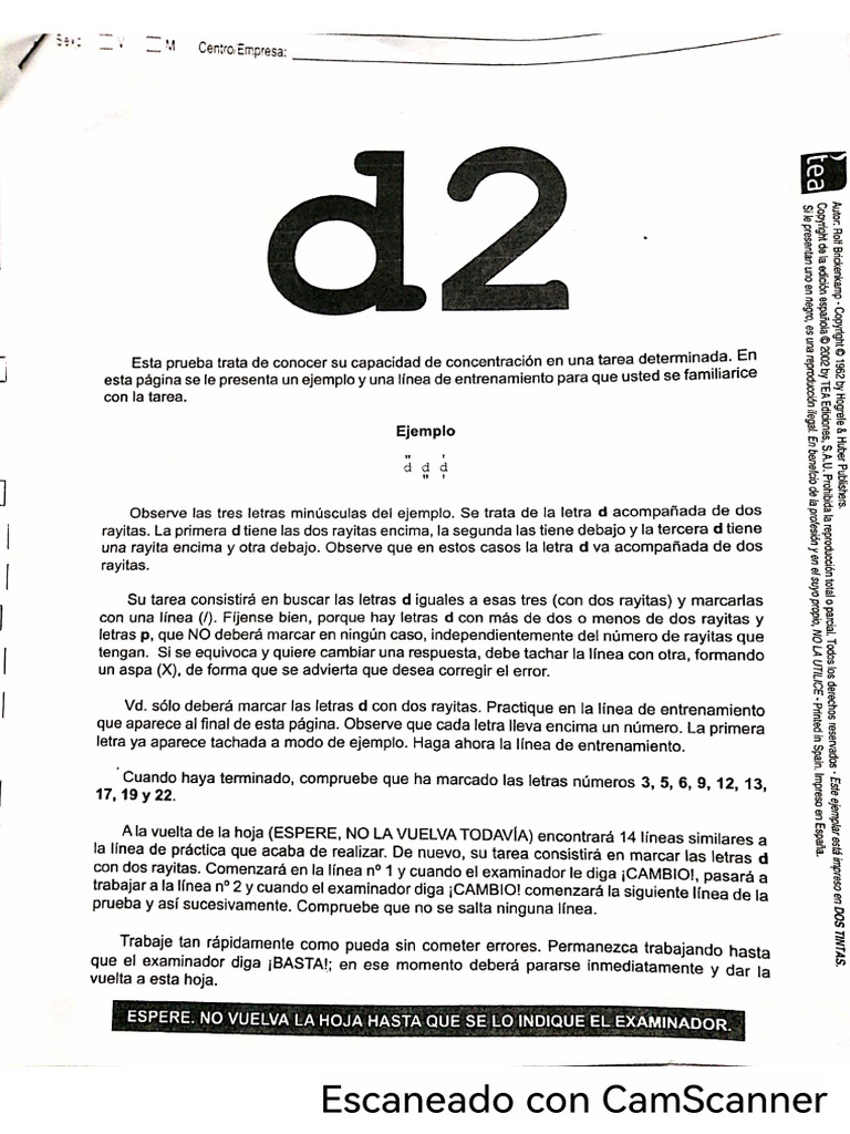 Protocolo Completo D2 | PDF