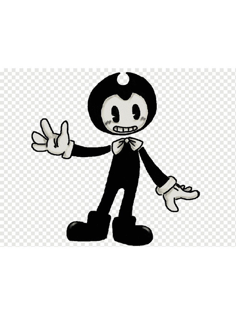 PNG Transparent Bendy and The Ink Machine Happiness Drawing How To Draw ...