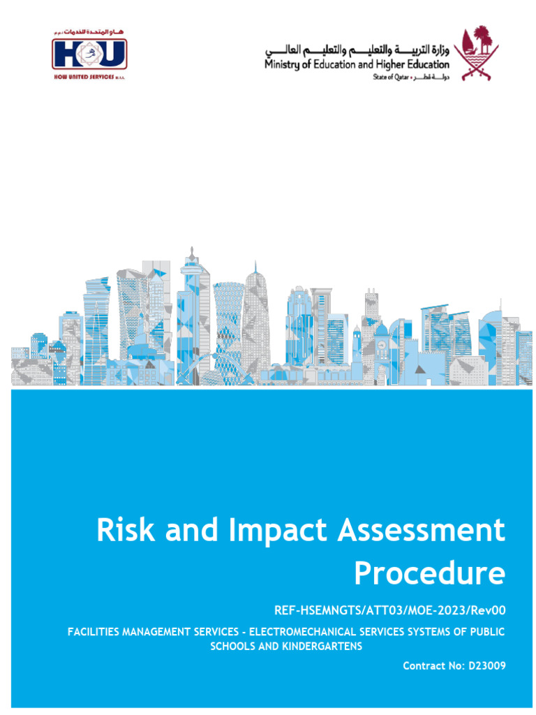 Appendix 03 - Risk and Impact Assessment Procedure | PDF | Risk | Risk Assessment