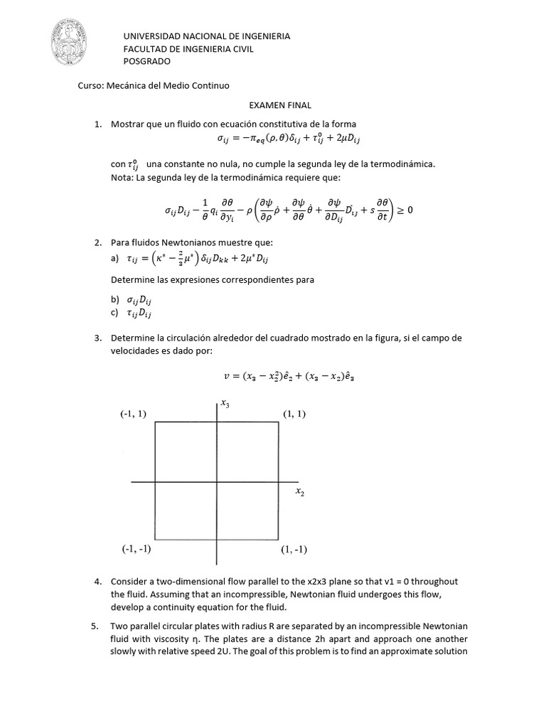 Examen Final MMC | PDF