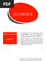 Tipos de Cheques y Ejemplos | PDF | Cheque | Bancos