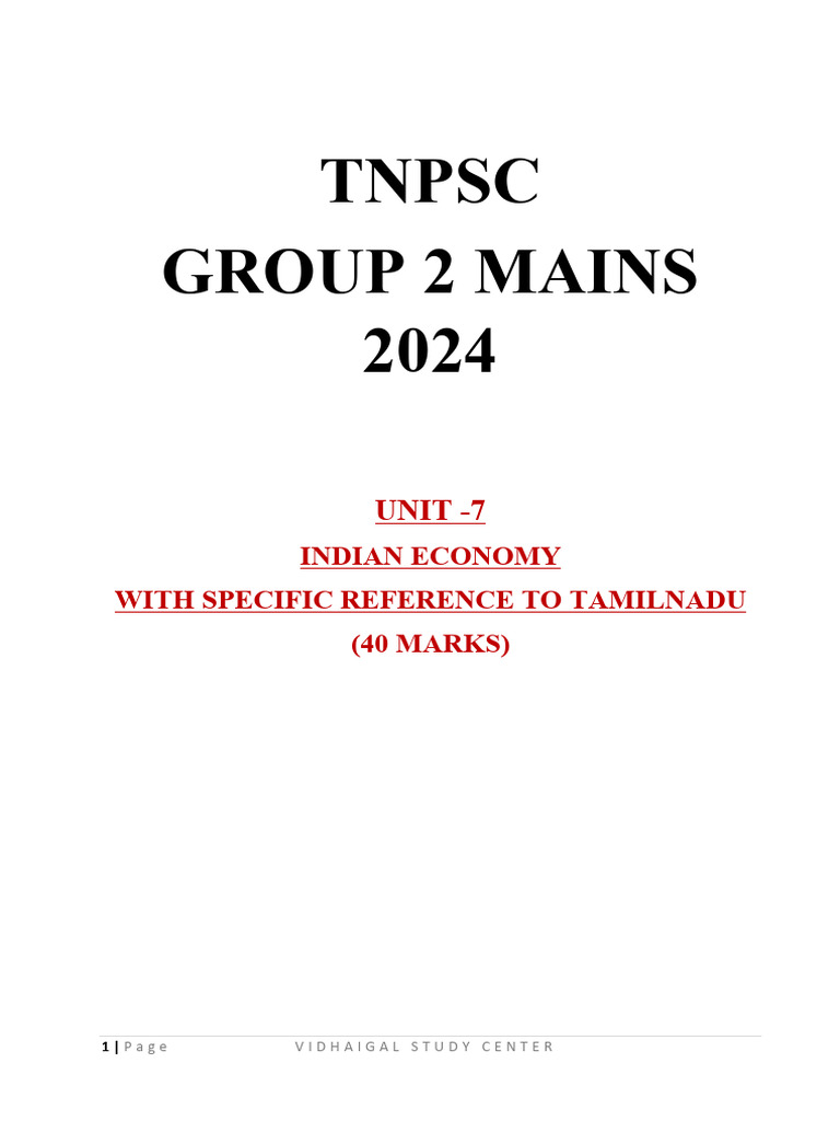 Economy English New Book g2 Mains 2024 Final For Print As On 09 Aug ...