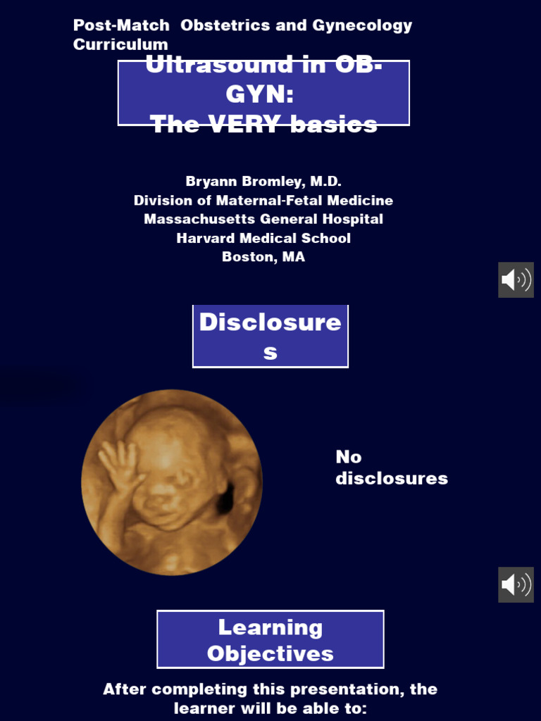 Ultrasound Basics in OB-GYN Practice | PDF | Medical Ultrasound ...