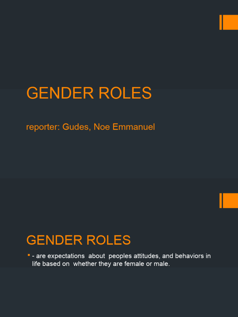 MFR Report First Topic For Final | PDF | Gender Studies | Gender