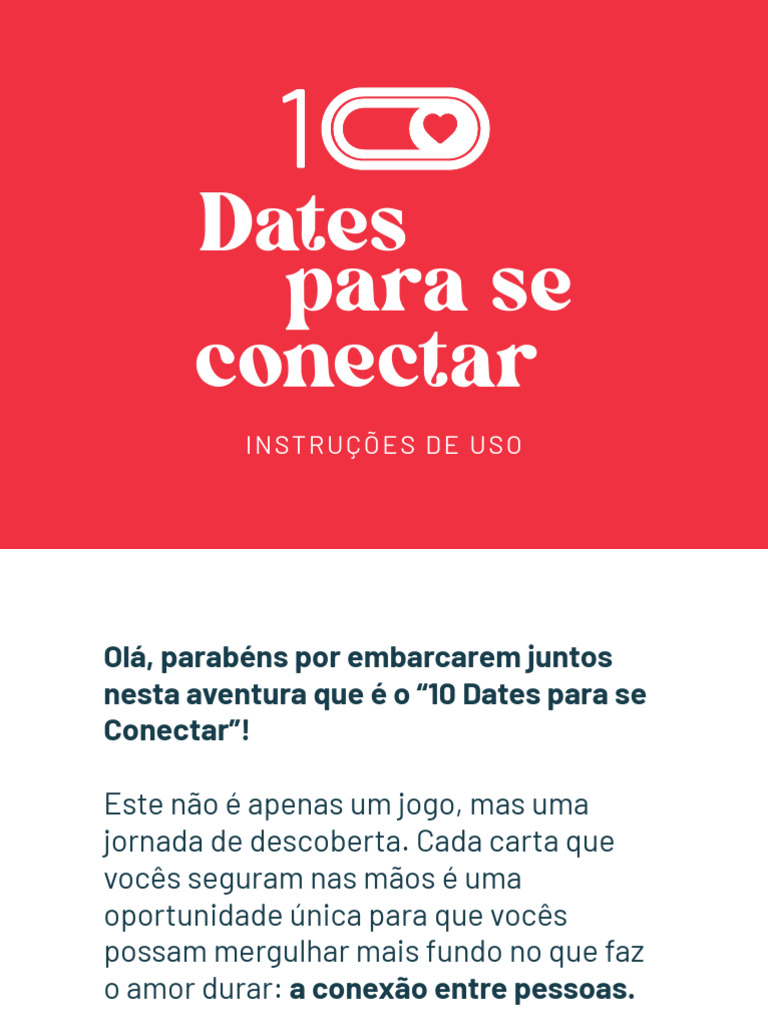 10 Dates para Se Conectar | PDF | Relação sexual