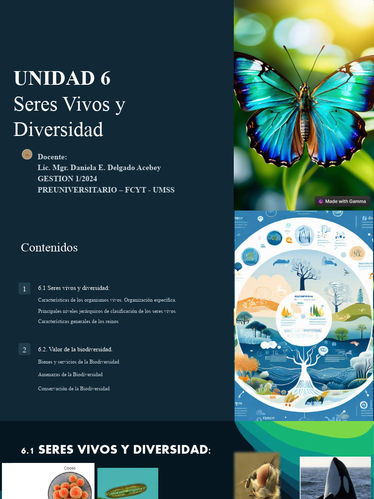 1 - Seres Vivos y Diversidad - Introduccion1 | PDF | Organismos | Evolución