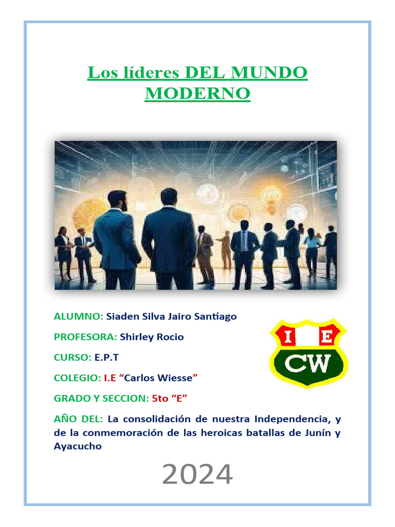 Los Lideres Del Mundo Moderno | PDF | Iniciativa empresarial | Walmart