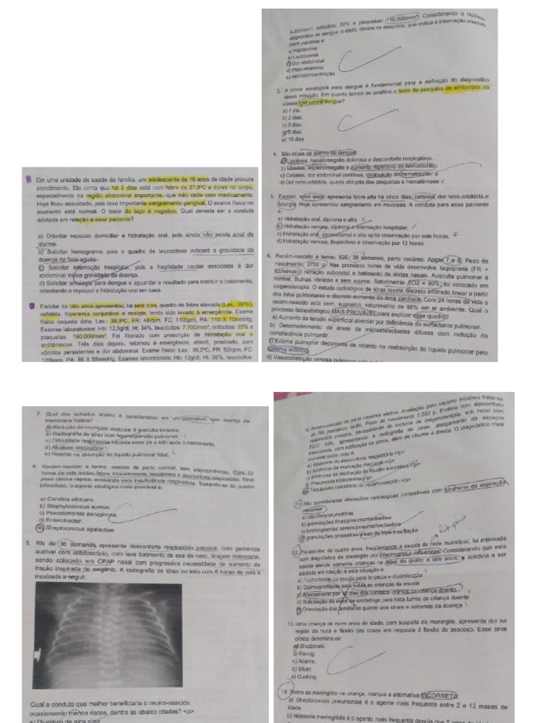Provas Ped Antiga 2B | PDF