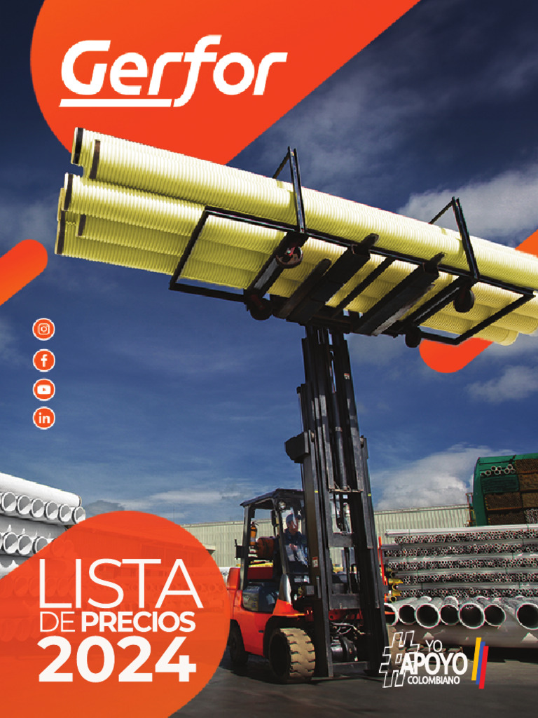 24V9 Lista de Precios Gerfor Tubosistemas | PDF | Dinámica (Mecánica ...