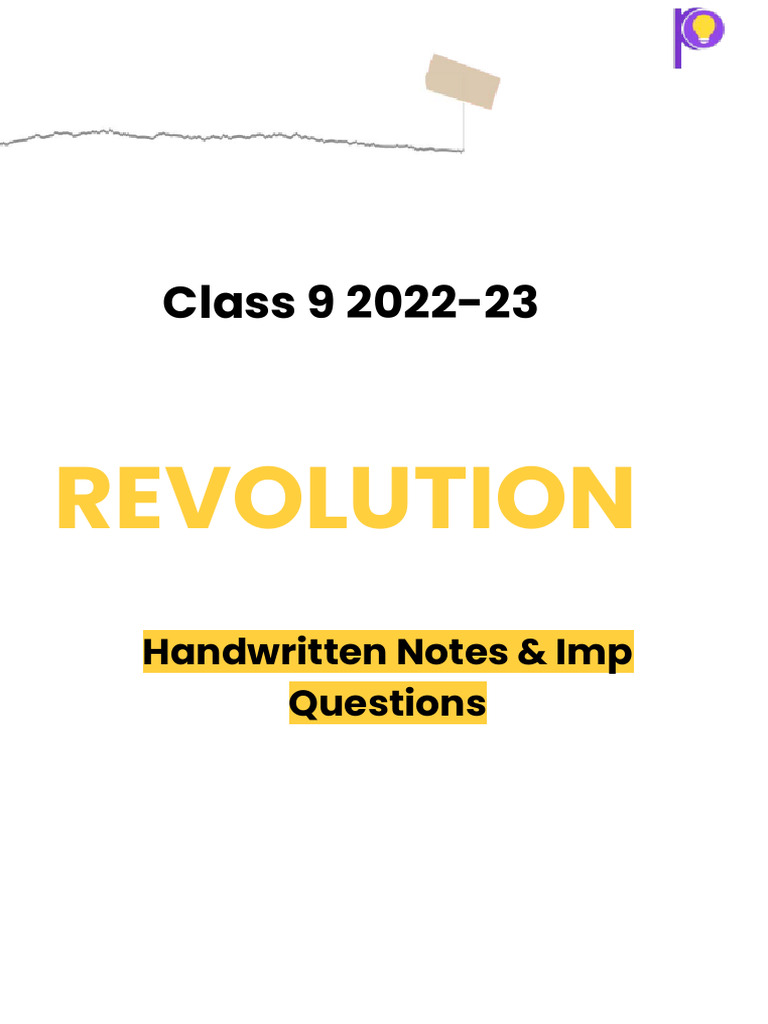 French Revolution - Padhle Class 9 Social Science | PDF