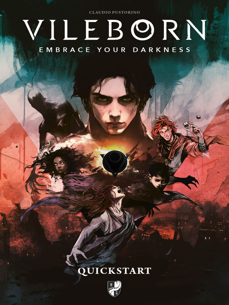 Vileborn RPG Quickstart Guide | PDF | Dice