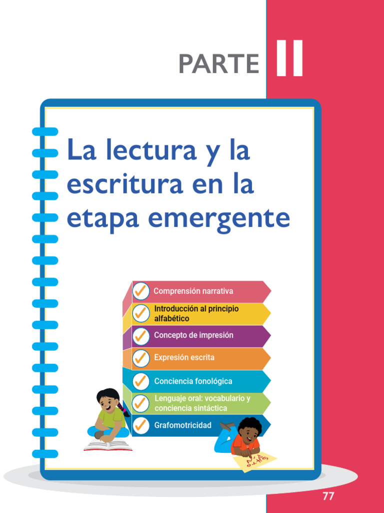 Lectura y Escritura en La Etapa Emergente | PDF | Educación de la ...