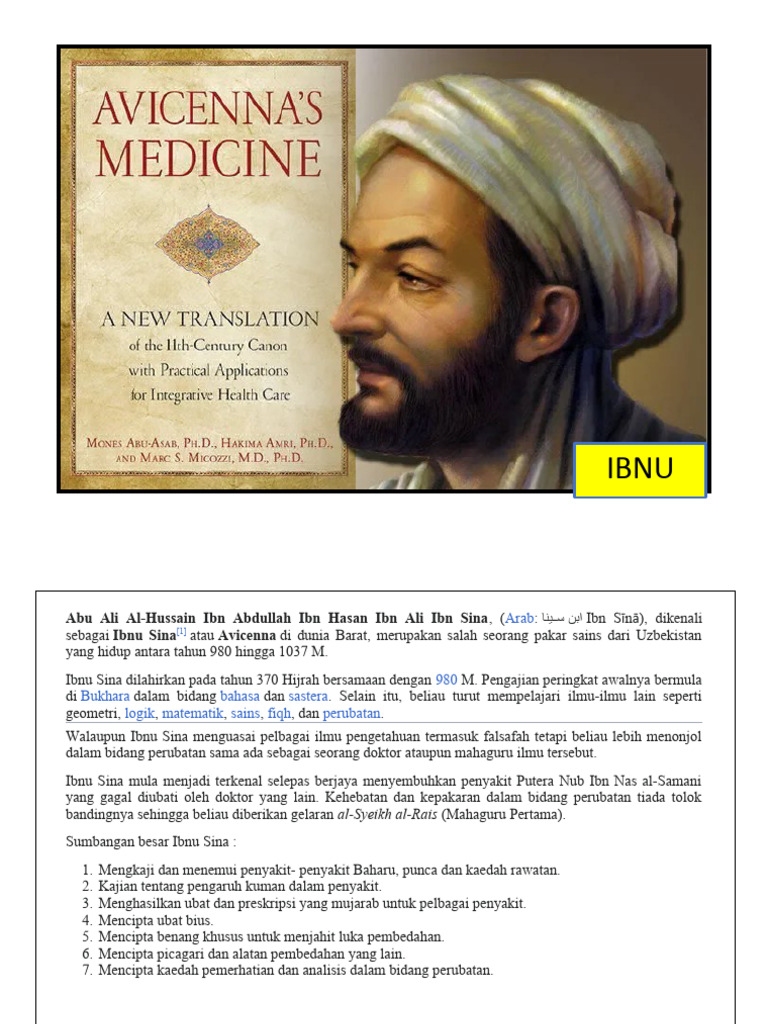 Tokoh Sains Islam | PDF