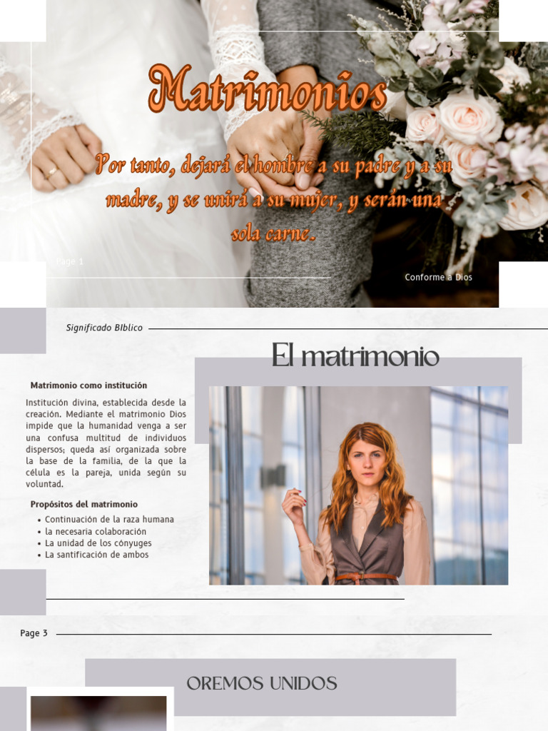 Matrimonios | PDF | Matrimonio | Creencia religiosa y doctrina