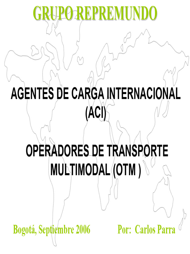 ACI y OTM | PDF | aduana | Transporte
