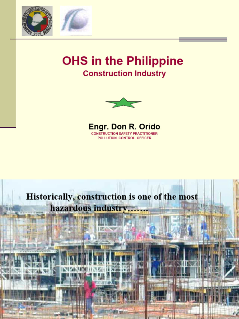 OHS in Construction | PDF | Occupational Safety And Health