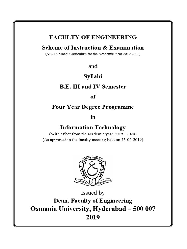 AMC Syllabus for IT Engineering Program | PDF | Group (Mathematics ...