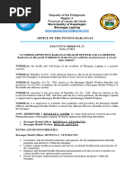 Executive Order No. 2024-005 - Reorganization BCPC | PDF | Government ...