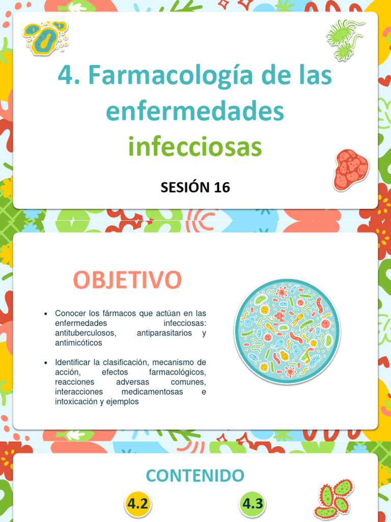 Sesion 16 Terap Farmacologica | PDF | Tuberculosis | Farmacología