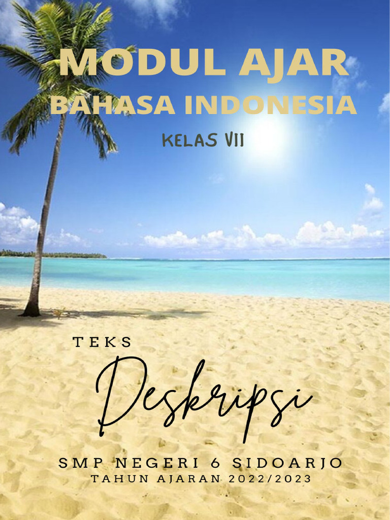 5.modul Teks Deskripsi Kelas 7 | PDF | Karier & Perkembangan
