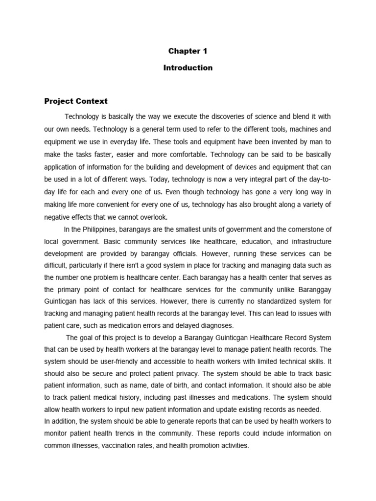Baranggay Healthcare Record System | PDF | Health Care | Health Professional