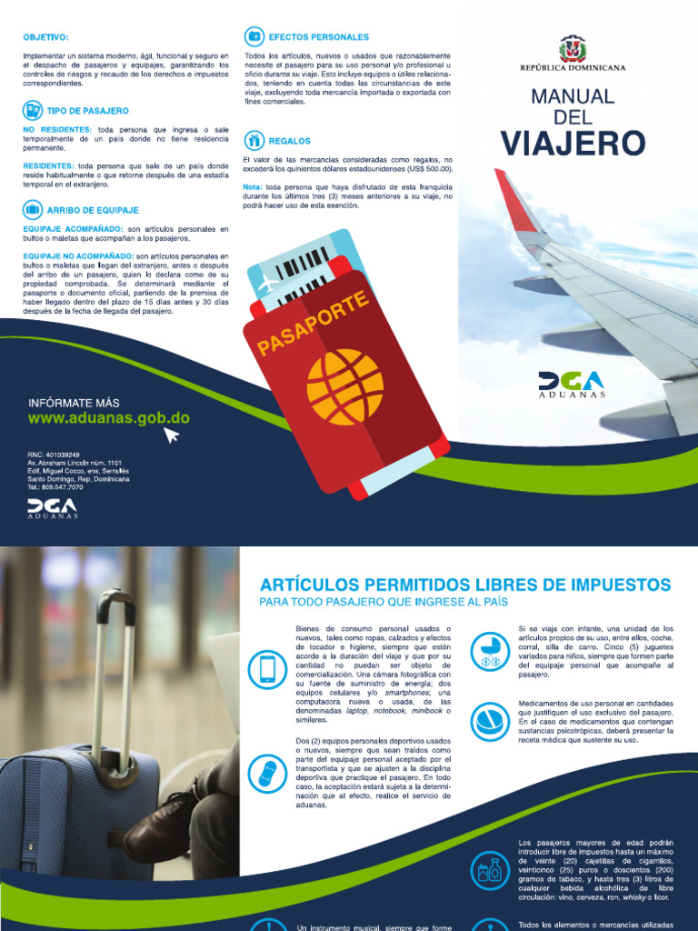 Manual Del Pasajero Portal | PDF