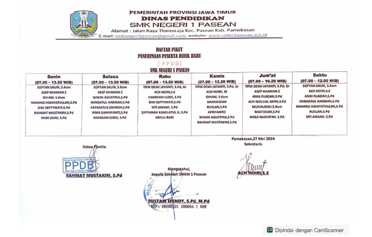Piket PPDB 2024 | PDF