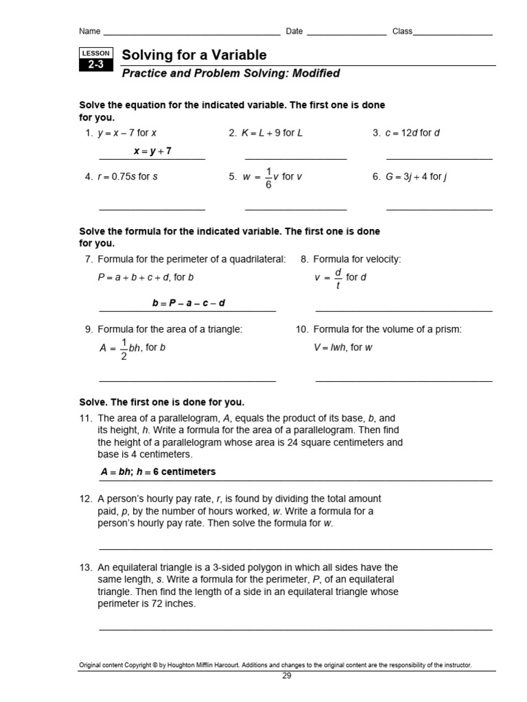 CA Practice U1M02L03 Modified | PDF | Area | Elementary Mathematics
