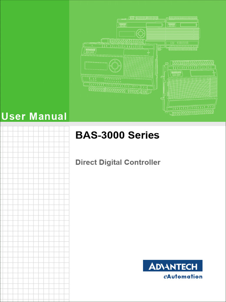 BAS-3000_UserManual_Ed2 | PDF | Input/Output | Programmable Logic Controller