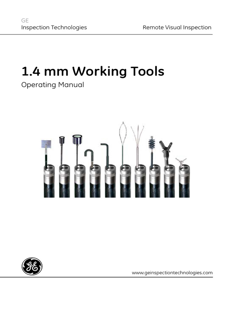 Ge XL Go Plus Videoprobe NDT Video Borescope Operating Manual 648718 ...