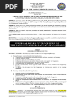 Sample Barangay Resolution Template | PDF