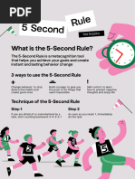 The 5 Second Rule | PDF | Psychology | Behavioural Sciences