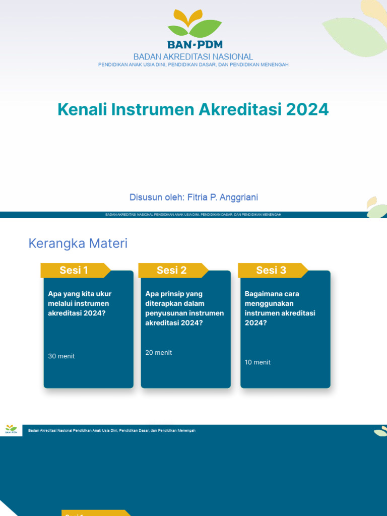 Instrumen Akreditasi 2024: Panduan dan Prinsip | PDF | Karier & Perkembangan | Bisnis