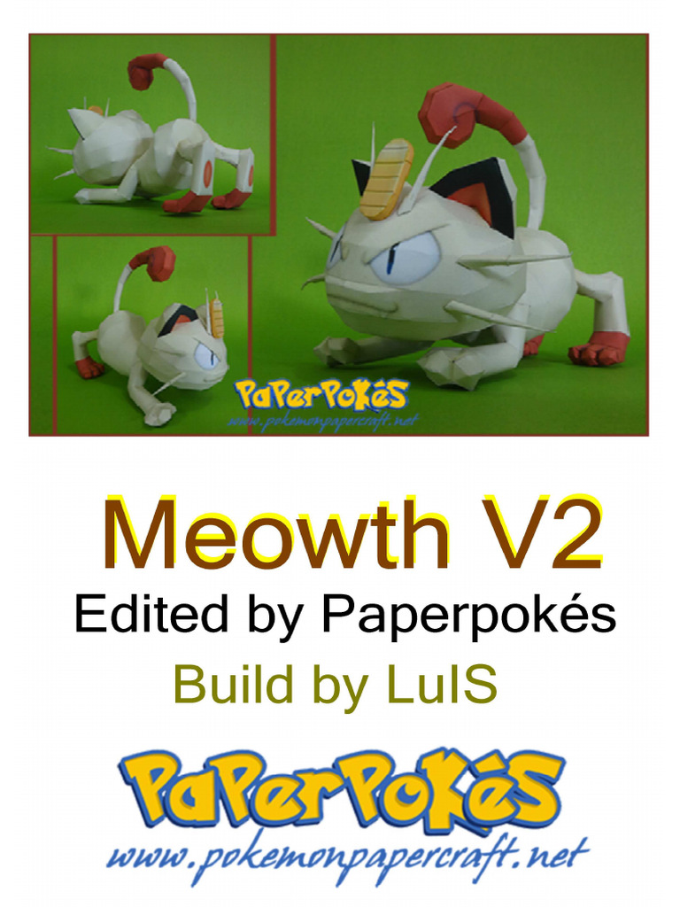 Meowth M V2 A4 Lined | PDF