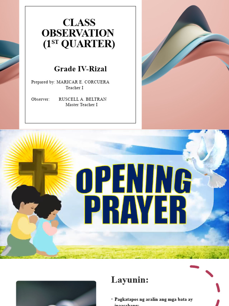 COT-FILIPINO 1st Quarter Grade 4-FINAL | PDF
